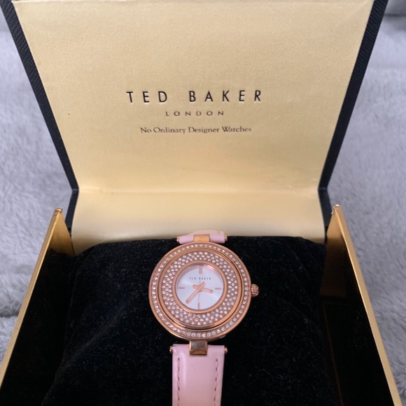 Ted Baker London | Jewelry | Ted Baker Pink Watch | Poshmark